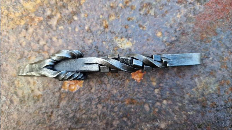 Décapsuleur artisanal tête de bélier forgé