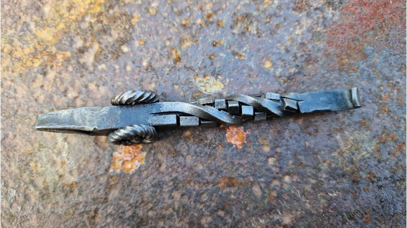 Décapsuleur artisanal tête de bélier forgé