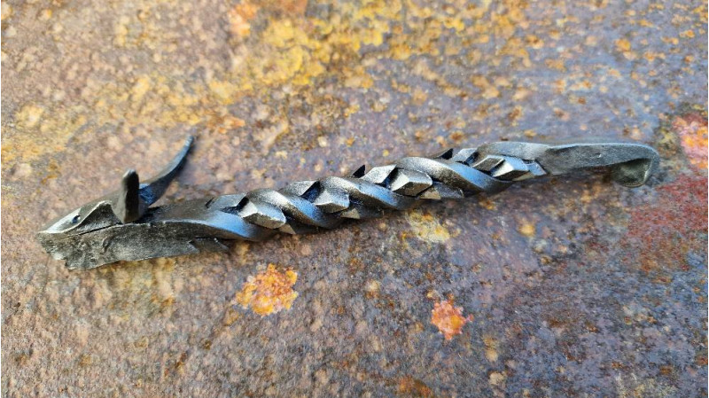 Décapsuleur à tête de taureau forgé