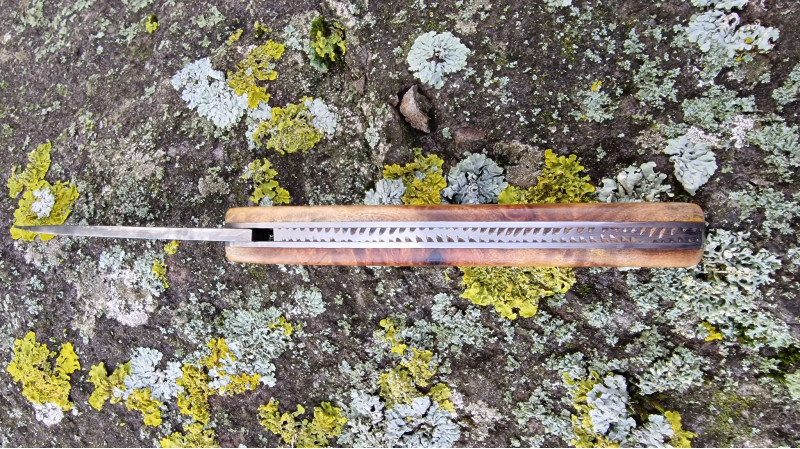 Couteau de poche gamme Toltek manche en ronce d'arbousier du Var